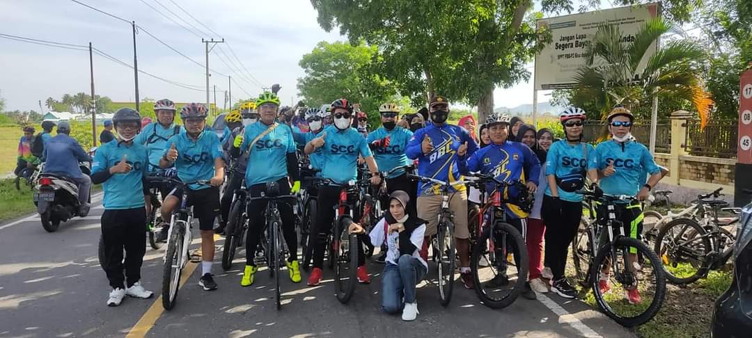 Luar Biasa!, SCC Gowes ke Desa Wisata Marente, Masyarakatkan Olahraga ...