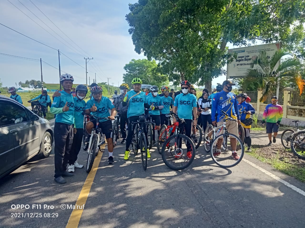 Luar Biasa!, SCC Gowes ke Desa Wisata Marente, Masyarakatkan Olahraga ...