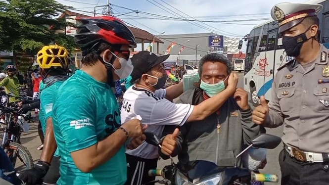 Luar Biasa!, SCC Gowes ke Desa Wisata Marente, Masyarakatkan Olahraga ...