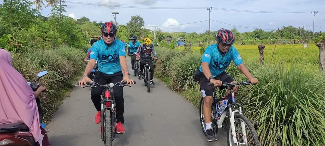 Luar Biasa!, SCC Gowes ke Desa Wisata Marente, Masyarakatkan Olahraga ...
